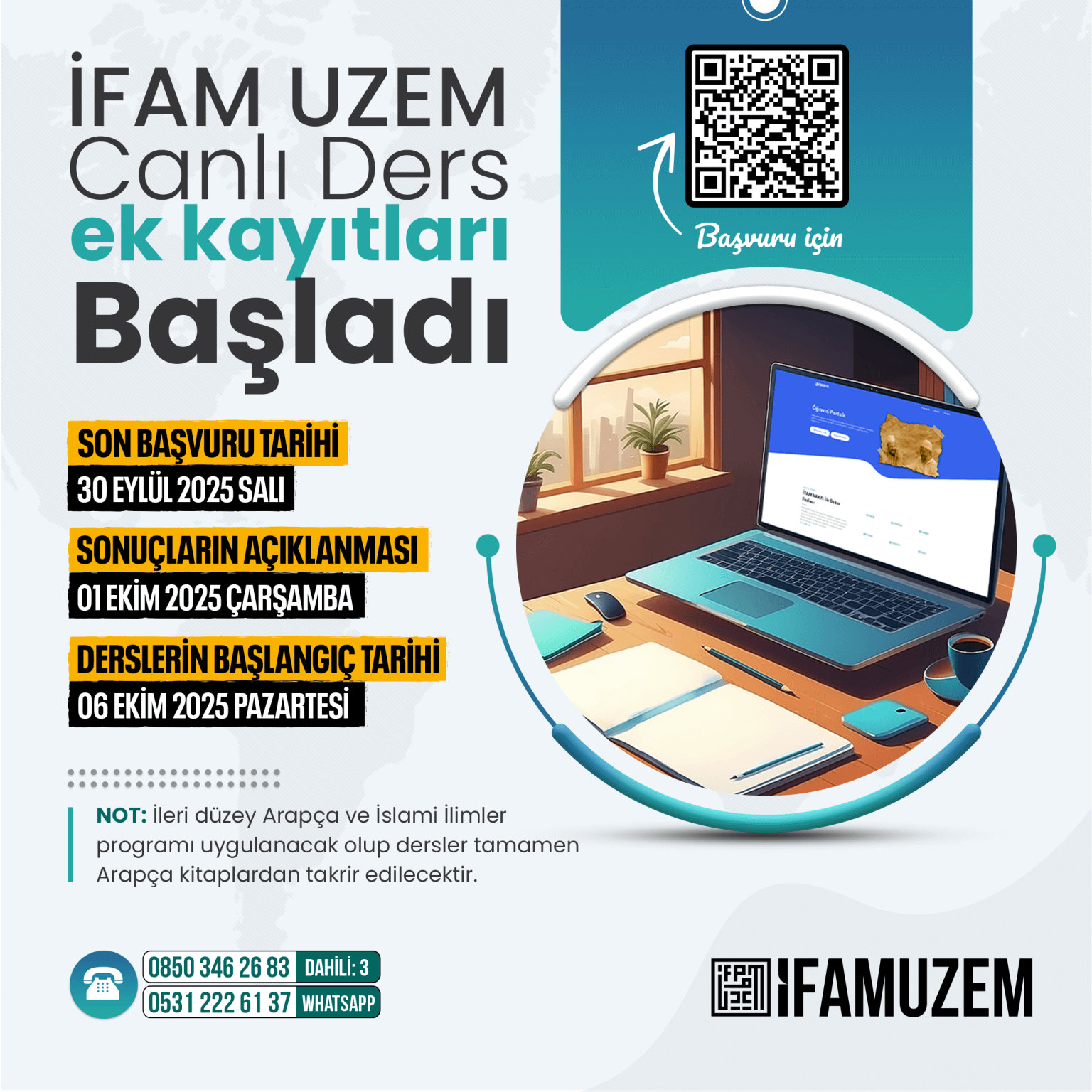 İFAM UZEM Canlı Sistem Kayıtları Başladı - İFAM
